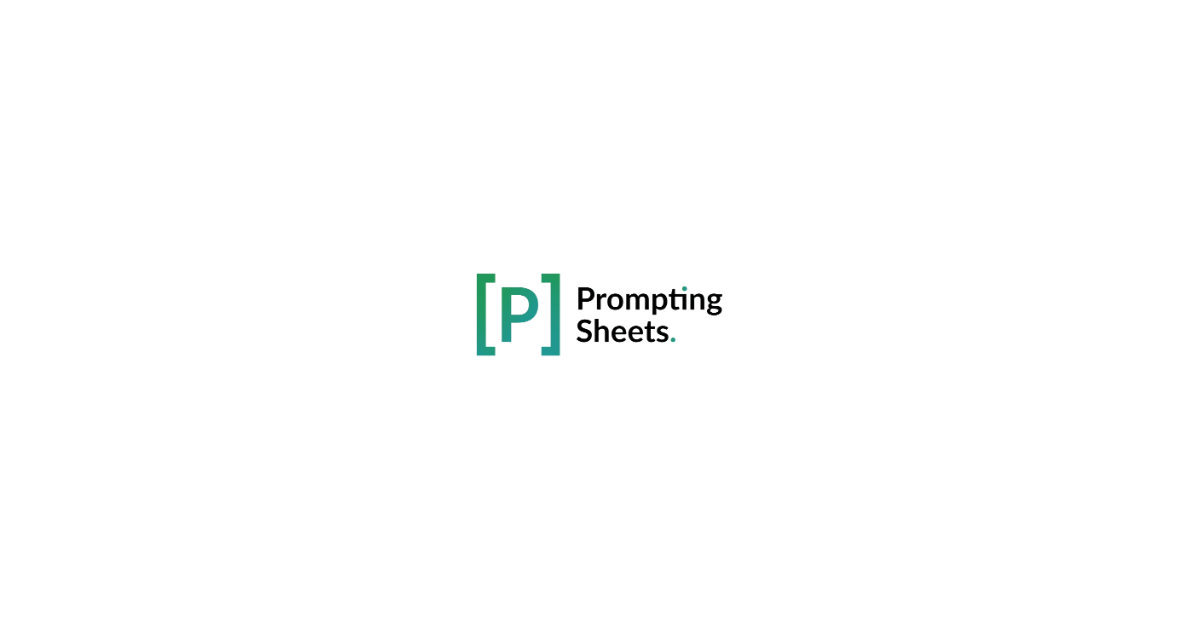 Prompting Sheets - Octhub